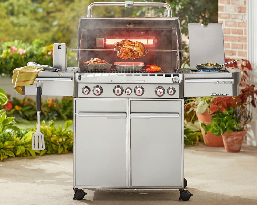 Buying the Perfect Natural Gas Grill - Built-In and Freestanding Grills ...
